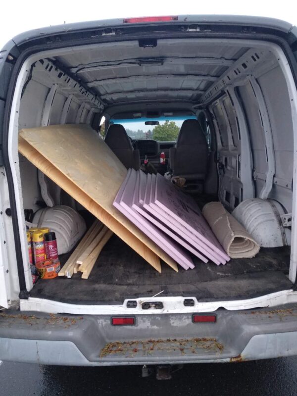 Simple Van Conversion Idea for Chevy Express - Global Shenanigans